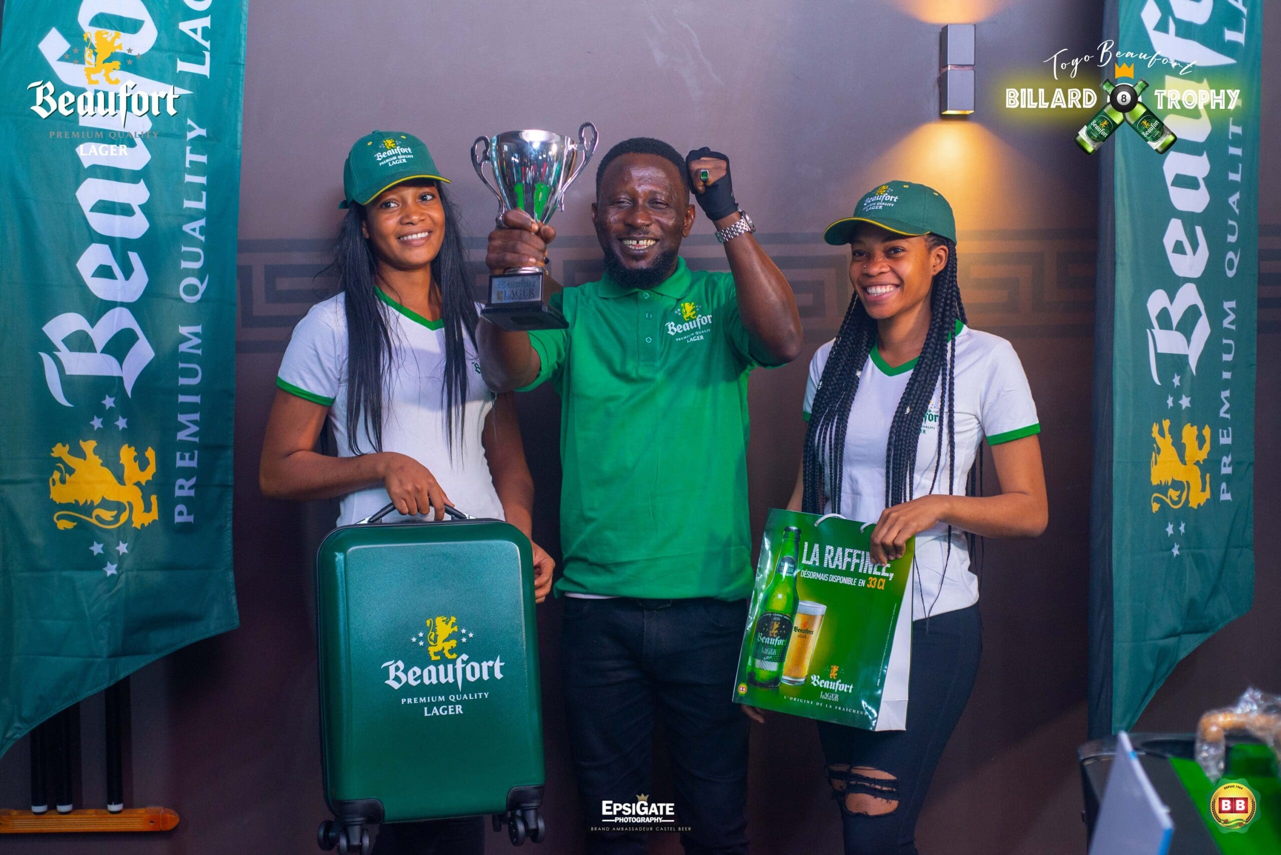 Togo Beaufort Billard Trophy, une première édition réussie - Brasserie BB Lomé