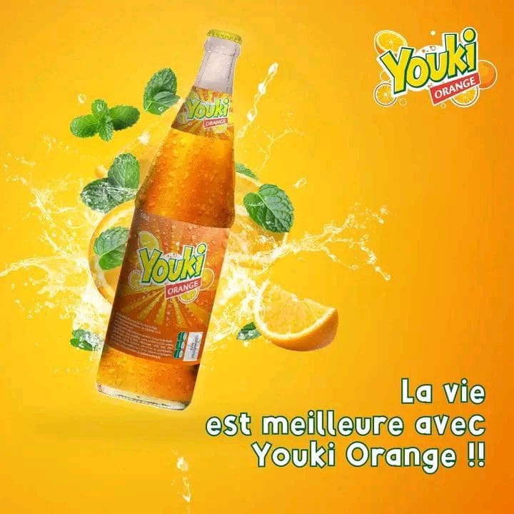 La vie est belle avec Youki Orange - Brasserie BB Lomé